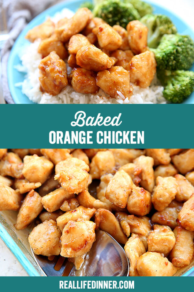 Baked Orange Chicken - Real Life Dinner