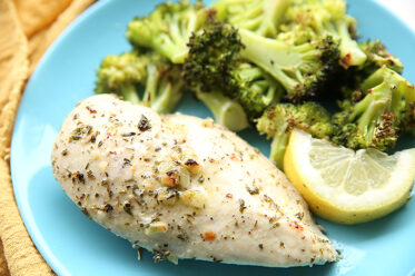 Baked Lemon Herb Chicken Breasts - Real Life Dinner