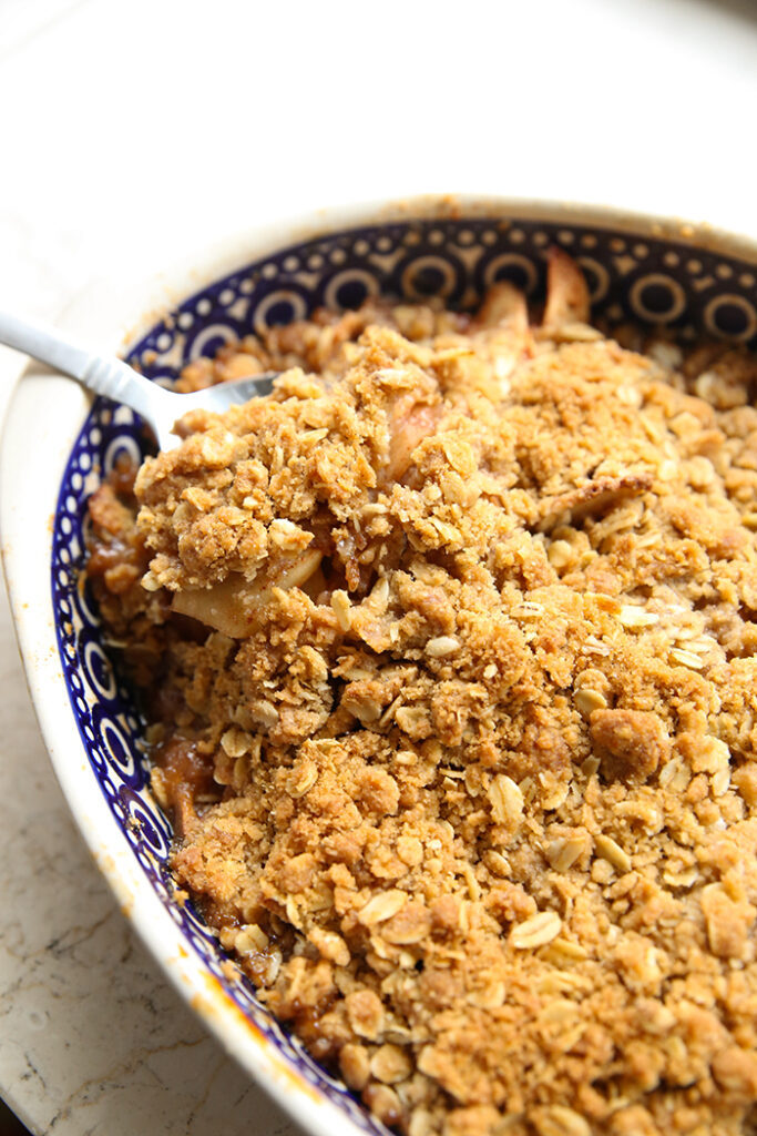 Apple Crisp - Real Life Dinner