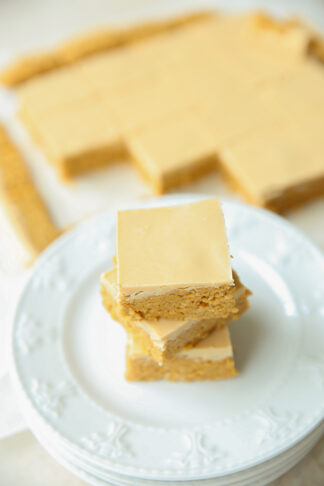 No-bake Double Peanut Butter Bars - Real Life Dinner