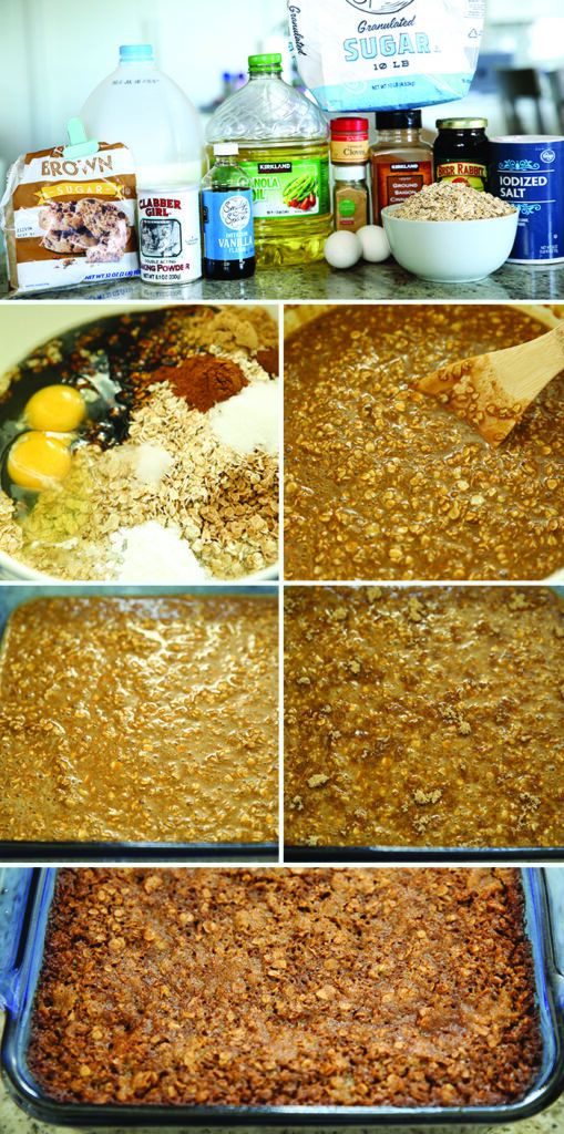 Gingerbread Baked Oatmeal - Real Life Dinner