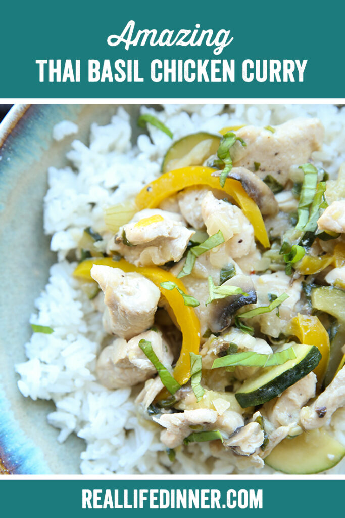 Amazing Thai Basil Chicken - Real Life Dinner