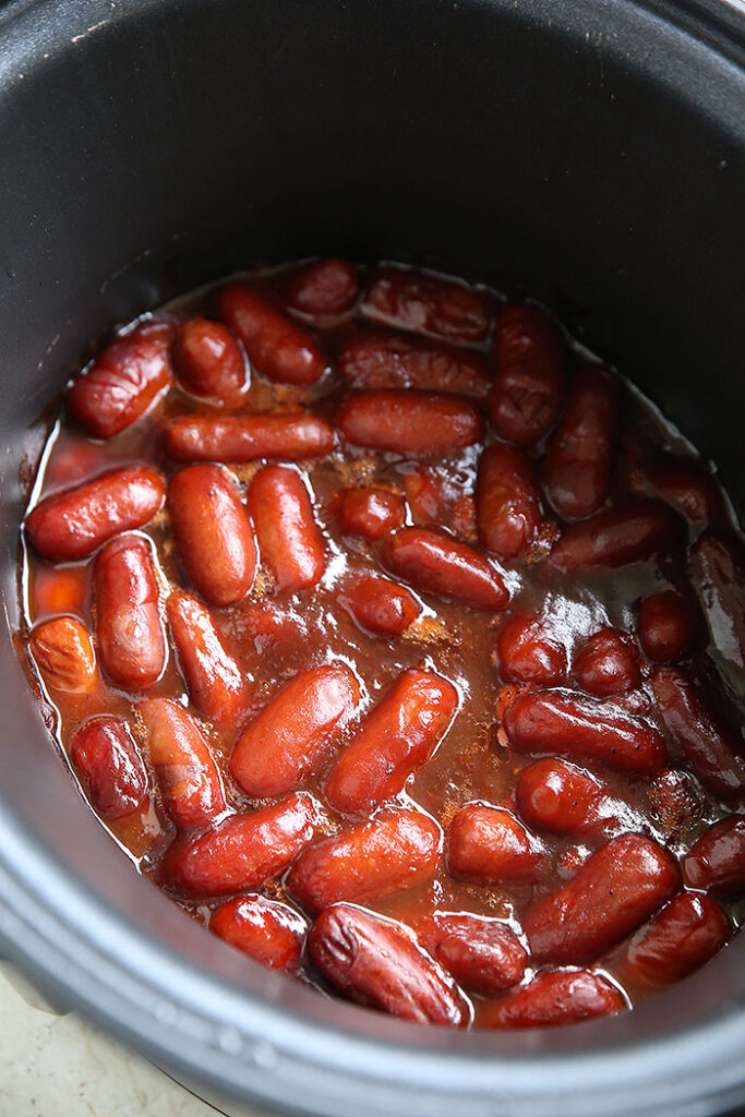 Slow Cooker Little Smokies - Real Life Dinner
