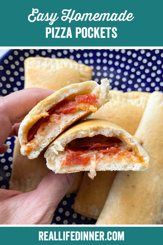 Easy Homemade Pizza Pockets - Real Life Dinner